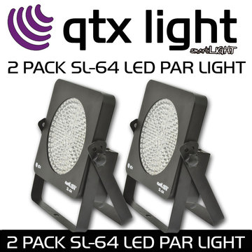 LED Flat Par64 Light Effect - SL64 2 PACK ($150.00 per light) - Sound ...
