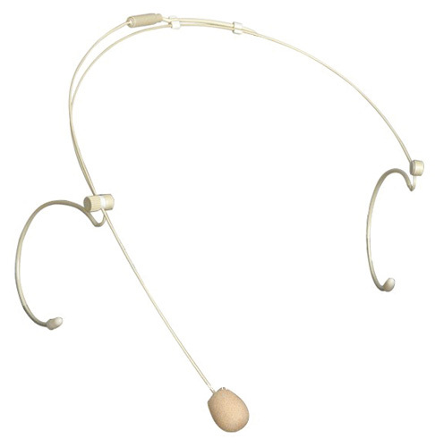 Headset Microphone - Discrete Madonna Style 3.5mm Plug outside thread ...