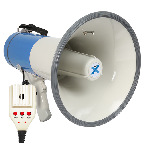 Megaphone 55 Watts with Record & Bluetooth Aux - USB/SD slots - (8x C ...