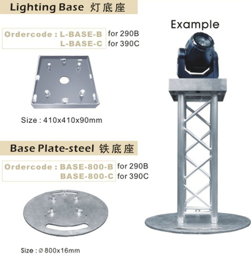 Mounting Base for Quad Truss - Sound Division & Surplustronics